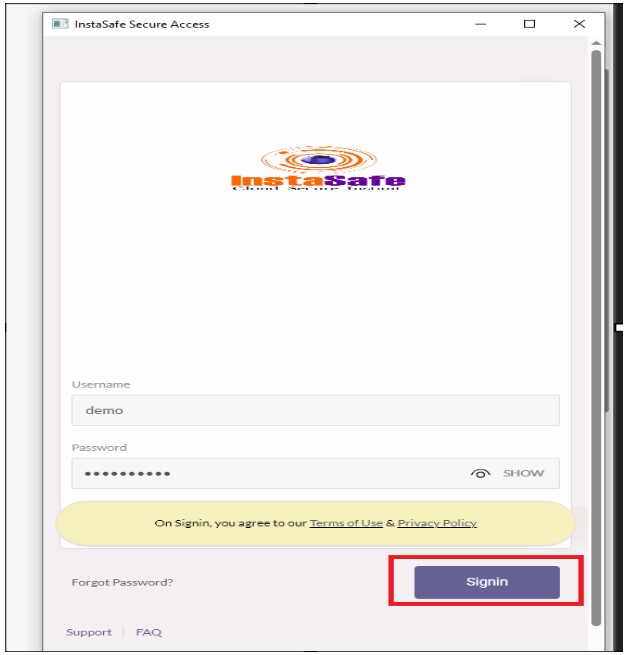 Agent Download & Installation - InstaSafe Documentation Hub